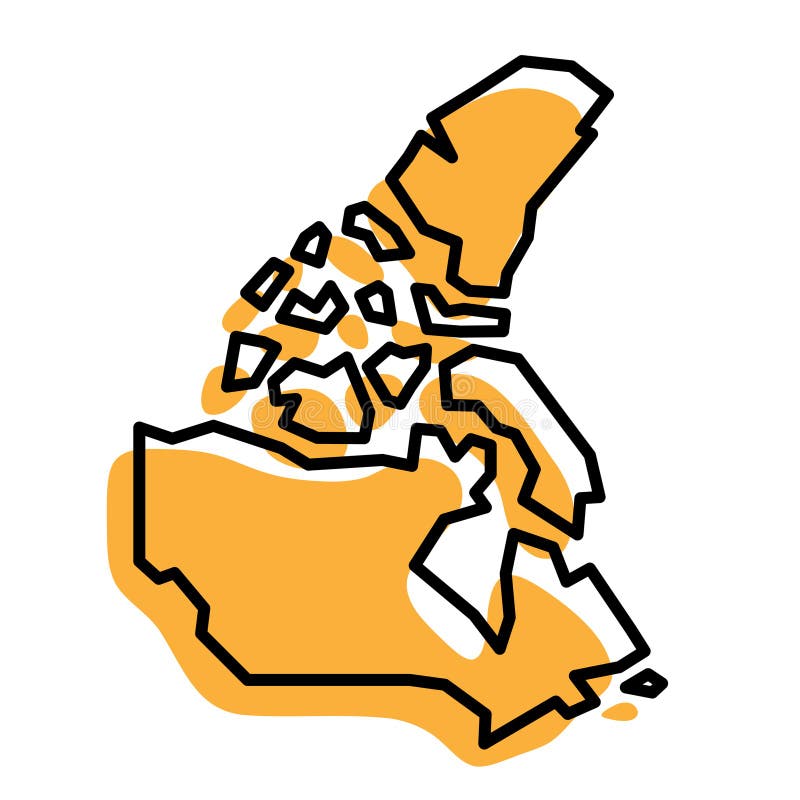 Map Canada Orange Stock Illustrations – 666 Map Canada Orange Stock ...
