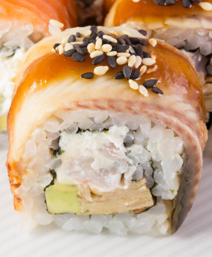 179 Canada Sushi Roll Sesame Stock Photos - Free & Royalty-Free Stock ...