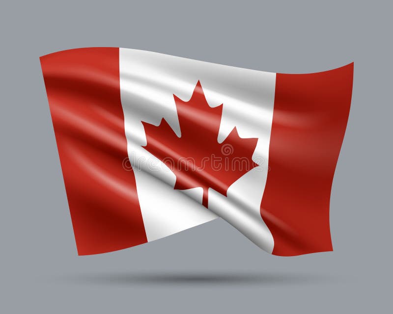 Canada vector flag stock vector. Illustration of stripes - 313421676