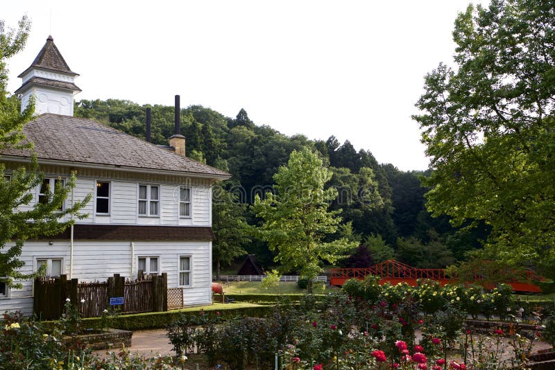 Canada village stock photo. Image of leaf, spot, building - 55978358