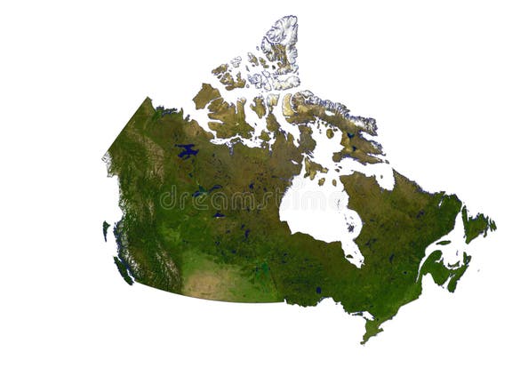 3d Map Canada White Isolated Background Stock Illustrations – 904 3d ...