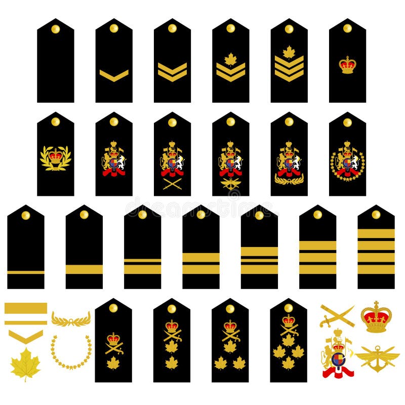 Canadian Army insignia stock vector. Illustration of insignia - 27329161