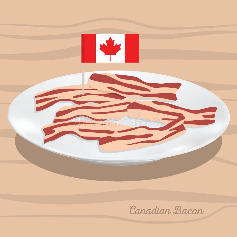Bacon, Illustration, Vector Stock Vector - Illustration of cook ...