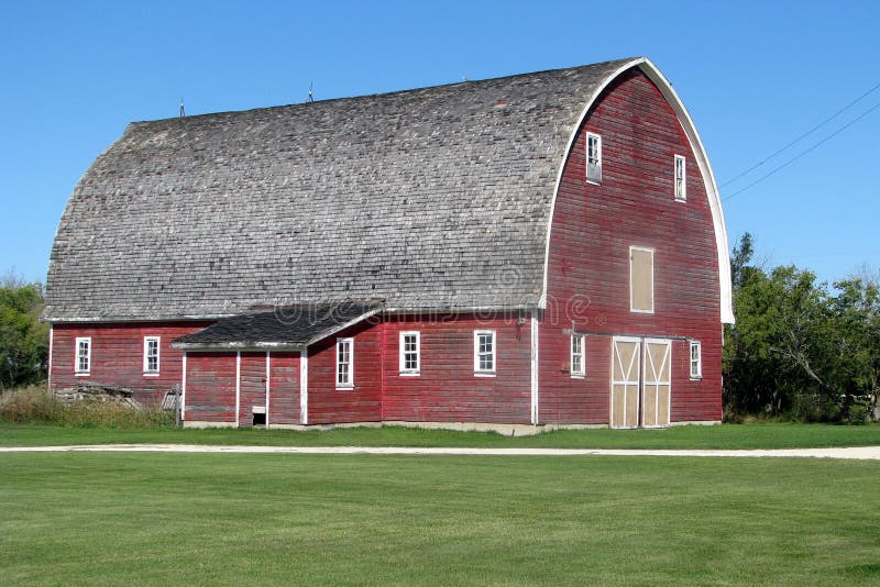 Canadian Barn and Silo stock image. Image of mainland - 27236387