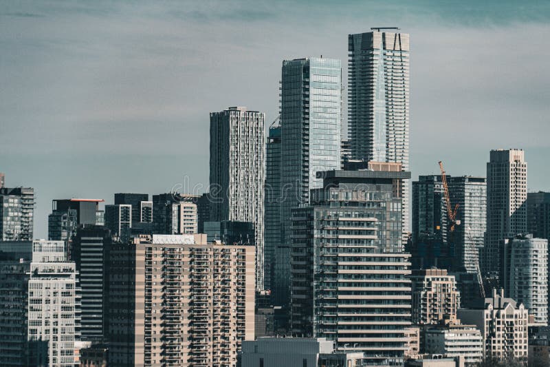 Canadian Cityscape (Toronto) Editorial Stock Photo - Image of travel ...