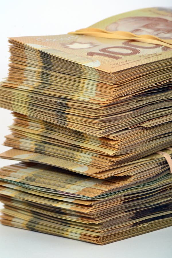 Canadian Dollar stock photo. Image of luxury, canada - 83747514