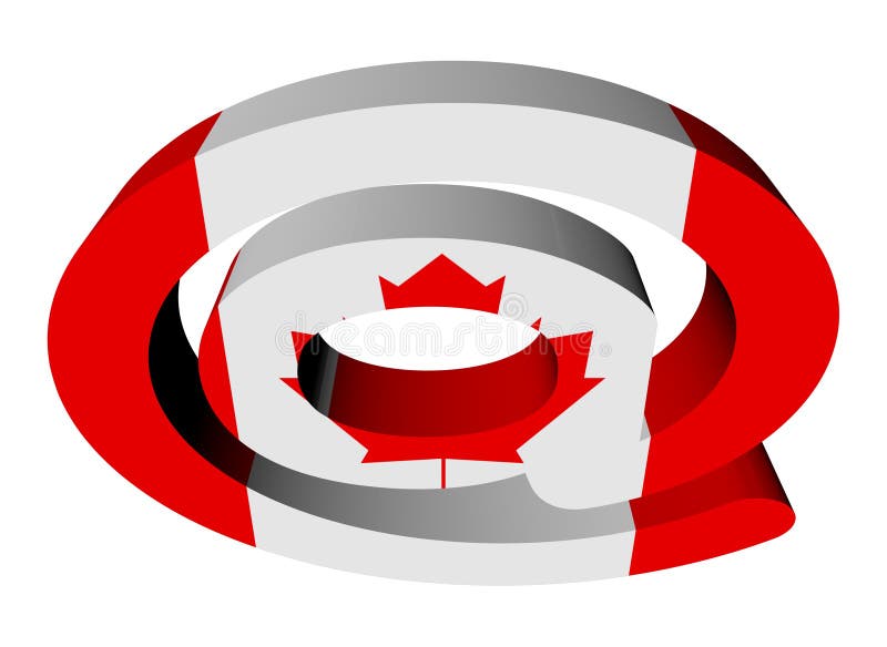 Canadian E-mail Address at Symbol Stock Illustration - Illustration of ...