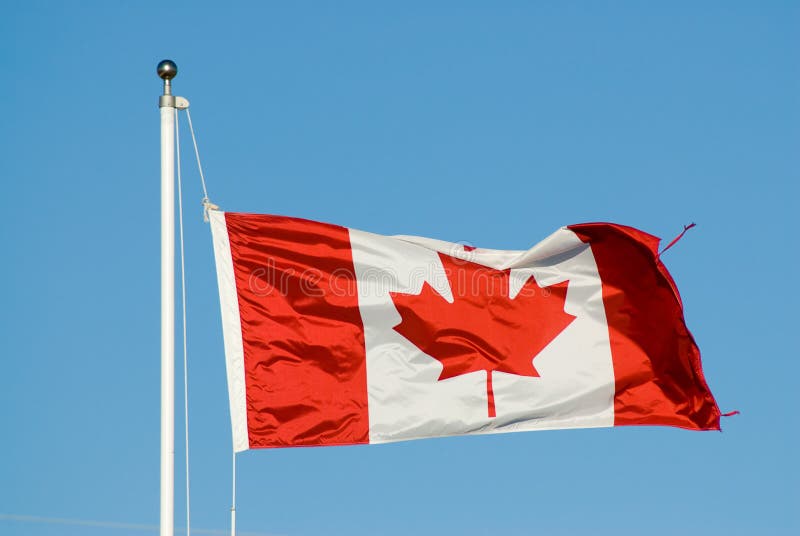 Canadian Flag stock photo. Image of muskoka, country - 29288680