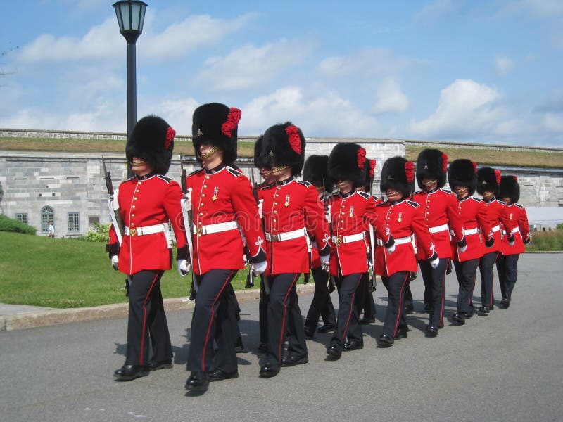 Canadian Guards editorial stock photo. Image of parade - 26732413
