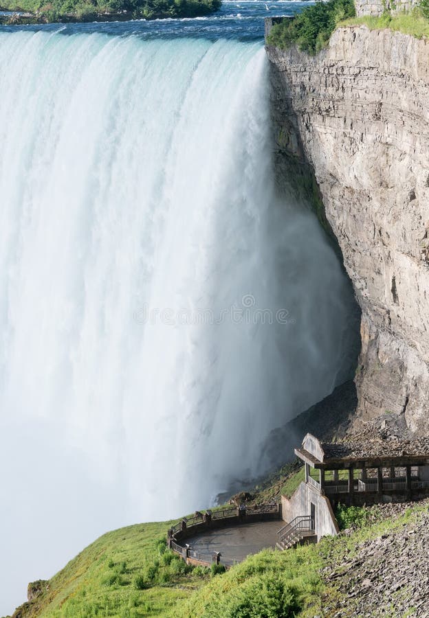 Canadian Horseshoe Falls at Niagara Stock Photo - Image of canada ...