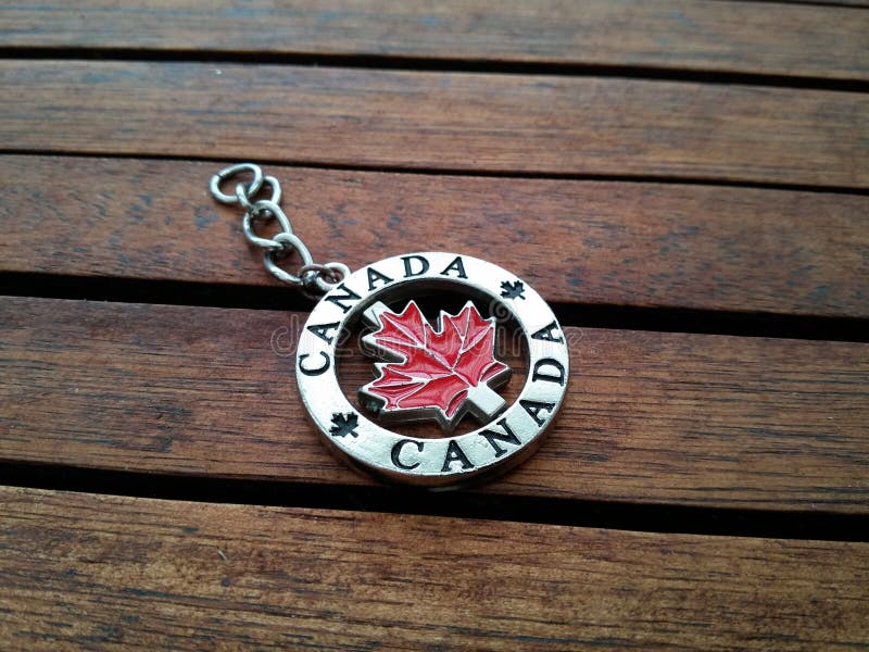 Canadian key chain stock photo. Image of locket, pendant - 62042088
