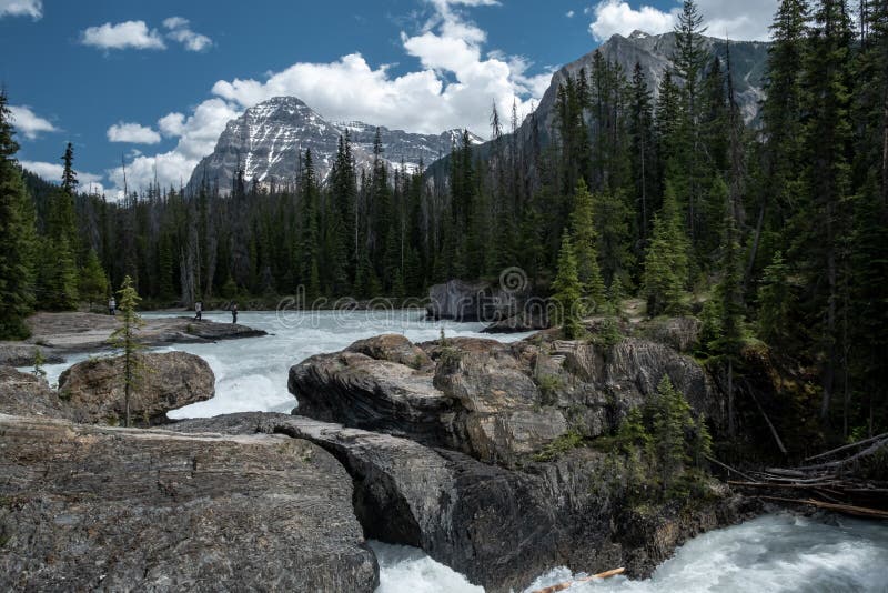 Canadian Landscape at the Natural Bridge Stock Photo - Image of canada ...