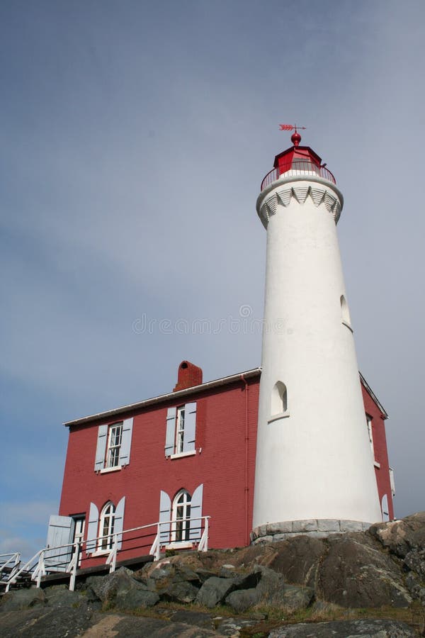 Canadian Lighthouse stock image. Image of history, guard - 7603699
