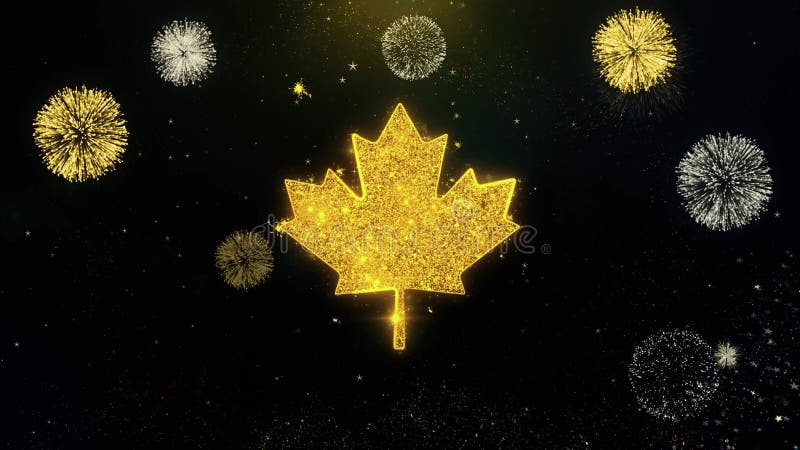 Leaf Fall Animation with Wind. Autumn Maple, Leaves Falling Loop 4k ...