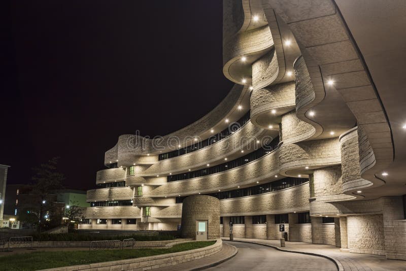 Canadian Museum of History editorial photo. Image of night - 95033246