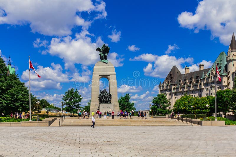 The Canadian National War Memorial Statue Editorial Photo - Image of ...