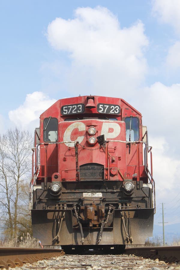 Canadian Pacific Train Close-Up Editorial Image - Image of pacific ...