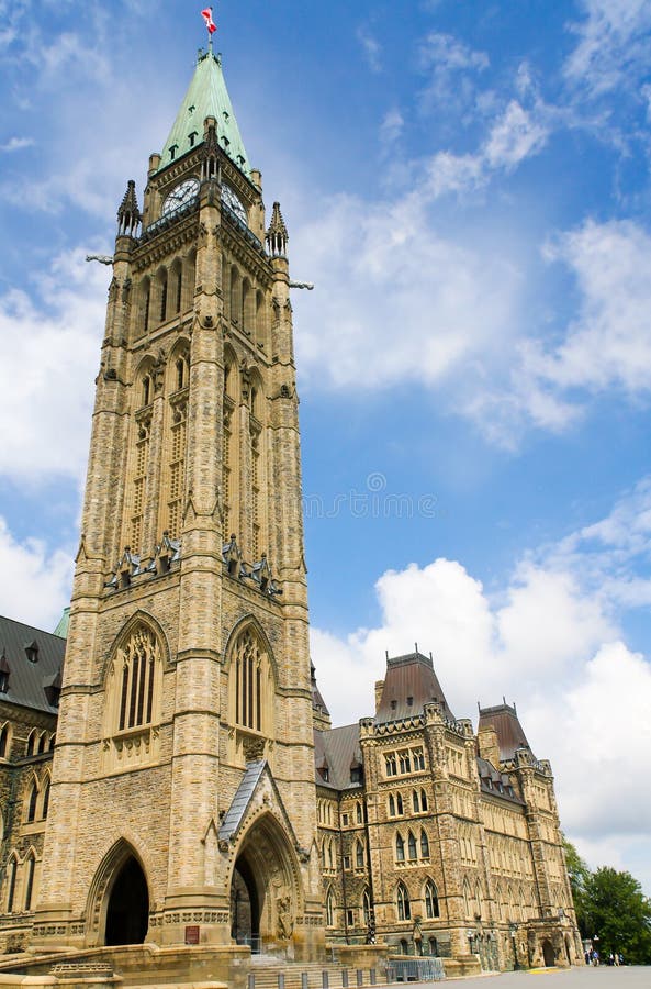 Canadian Parliament: the House of Commons Stock Photo - Image of ...