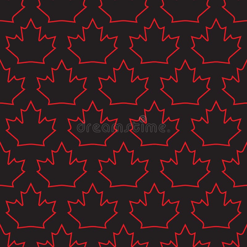 Canadian Pattern stock vector. Illustration of abstract - 91757887