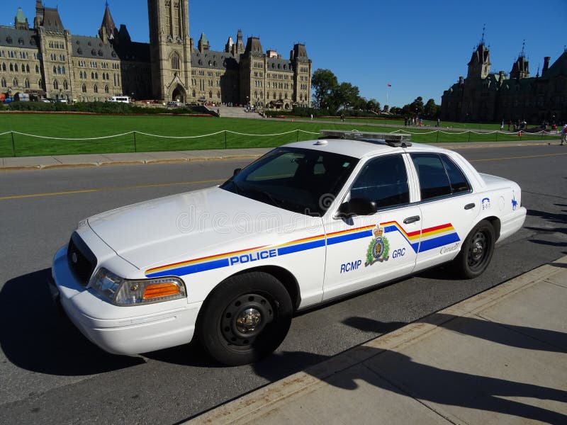 Ottawa Police Car In Ottawa, Canada Editorial Stock Image - Image of ...