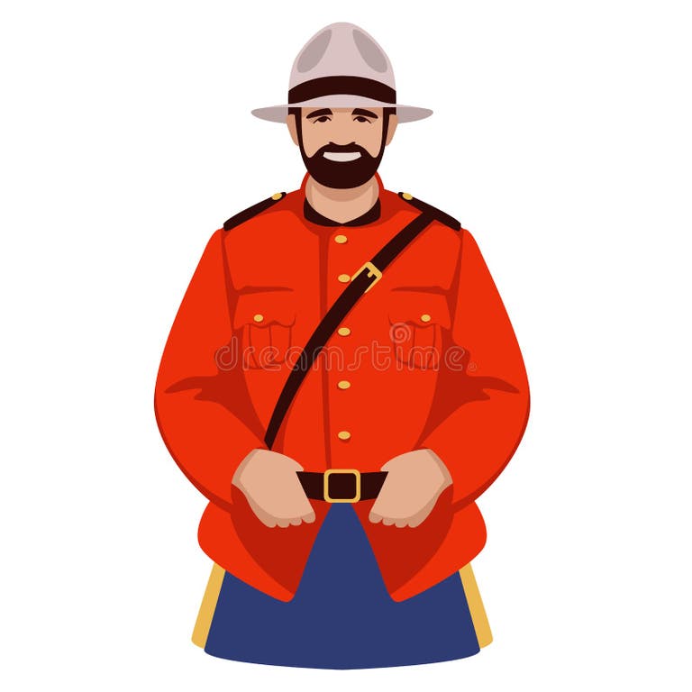 Canadian Ranger ,vector Illustration, Front View Stock Vector ...