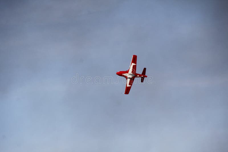 Canadian Snowbird and the CT-114 Tutor Editorial Image - Image of view ...