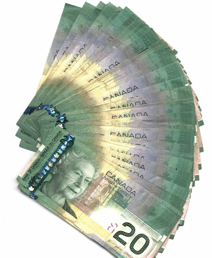 New Canadian currency editorial photography. Image of cash - 3481132