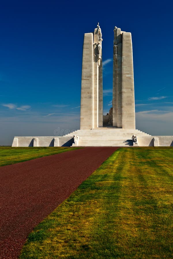 Canadian War Memorial Monument. Editorial Stock Image - Image of ...