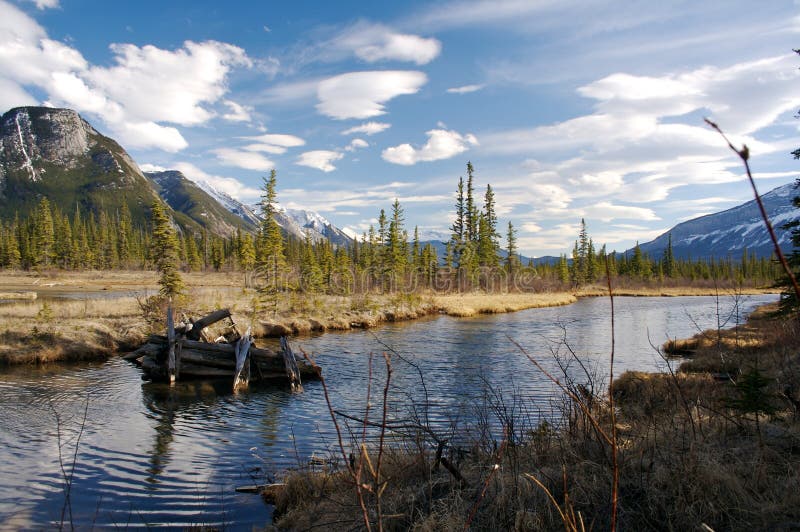 Canadian Wilderness stock photo. Image of river, water - 15448054