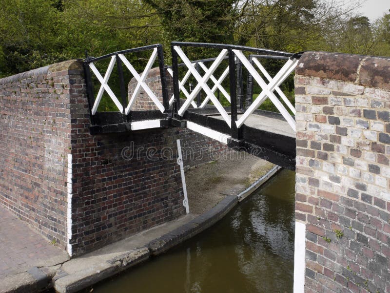 Canal bridge stock image. Image of midlands, inland, steps - 9472917