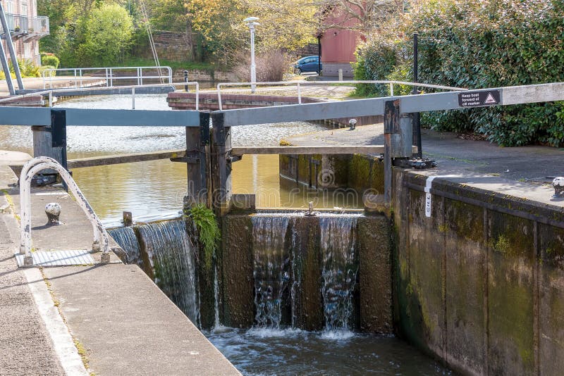 Canal Lock stock image. Image of tardebigge, gates, avon - 71012931
