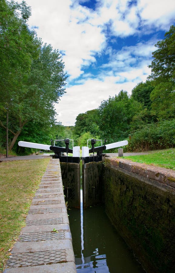 Gate Locks at Caledonian Canal in Fort William City, Scotland. it ...