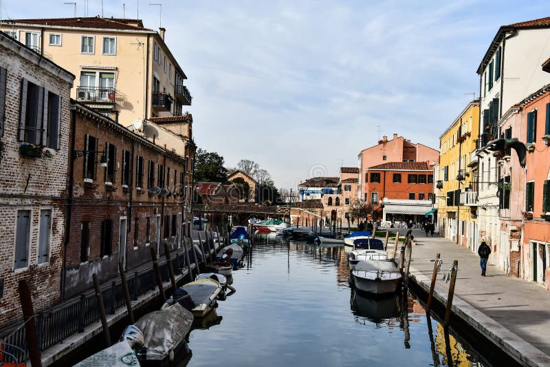 Canal in Venice, Photo As a Background Editorial Photography - Image of ...