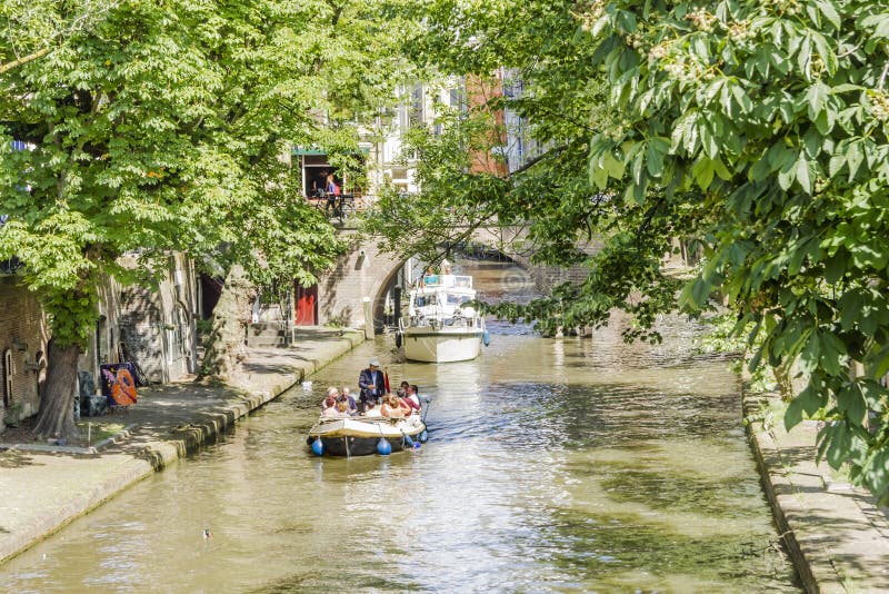Utrecht Old Town editorial photography. Image of holland - 39567902