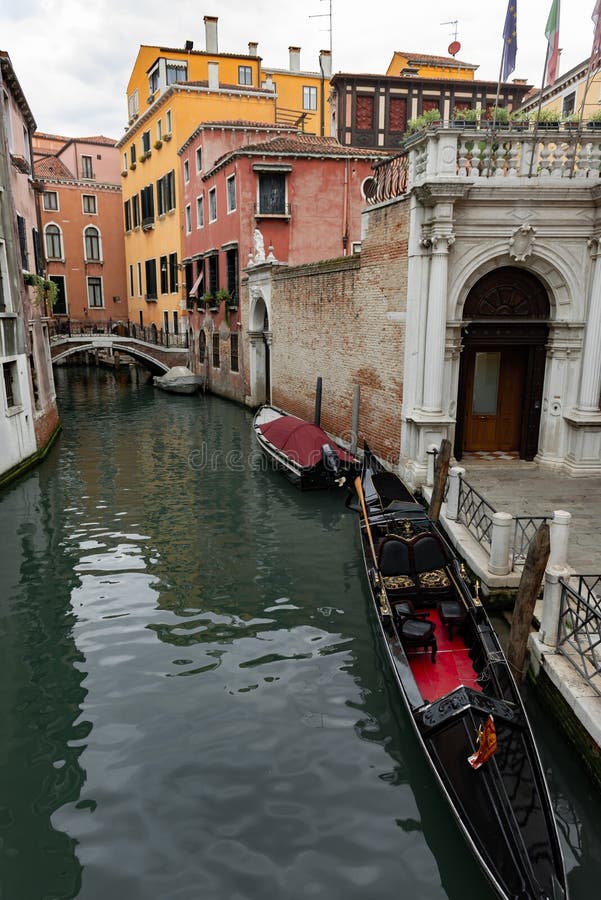 Canals of Venice during the Day in High Resolution, Vertical Stock ...