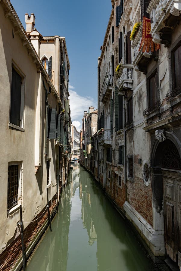 Canals of Venice during the Day in High Resolution, Vertical Stock ...