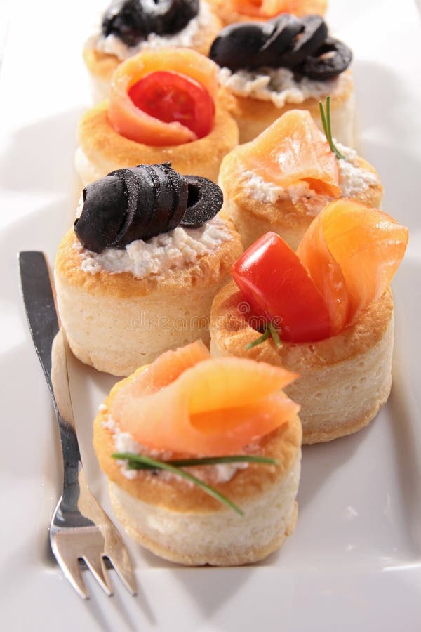 Canape stock image. Image of assorted, canape, party - 25502705