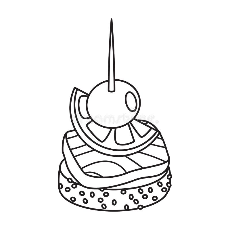Canapes Line Icon Stock Illustrations – 86 Canapes Line Icon Stock ...