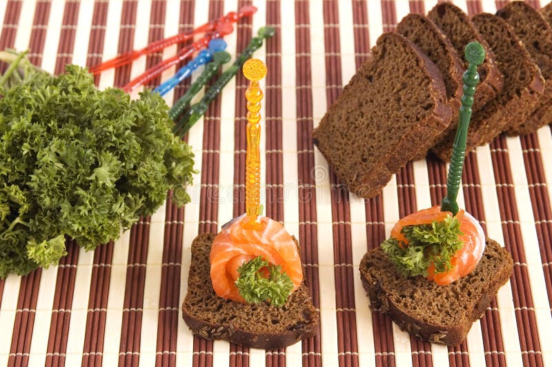 Canape example stock image. Image of tasty, spicy, olive - 2947951