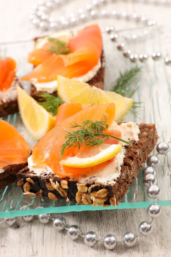 Christmas canape stock photo. Image of food, entree - 104068048