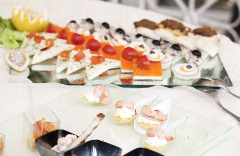 Canapes stock photo. Image of nibbles, pastry, savory - 24787016