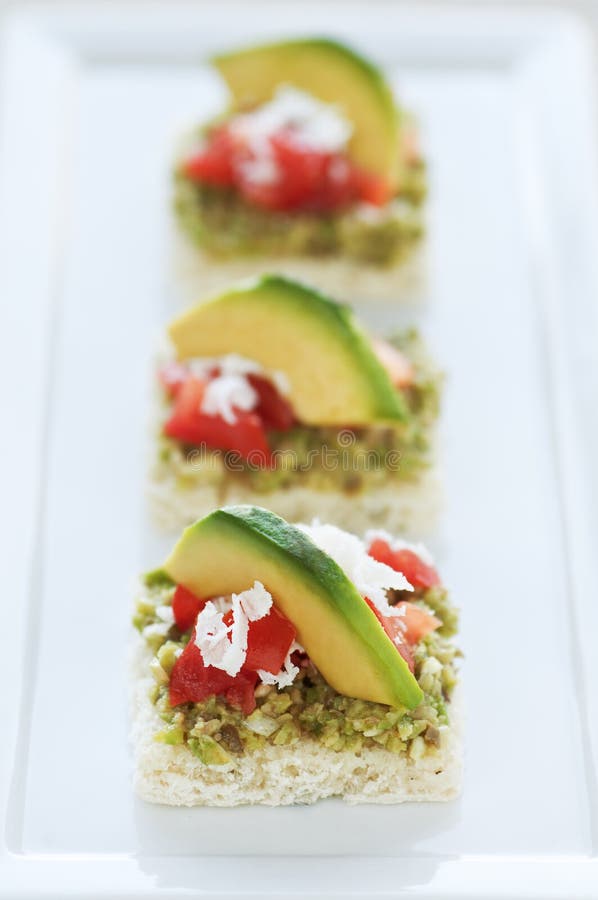 Canapes stock image. Image of lunch, cheese, tomato, vegetables - 29467985