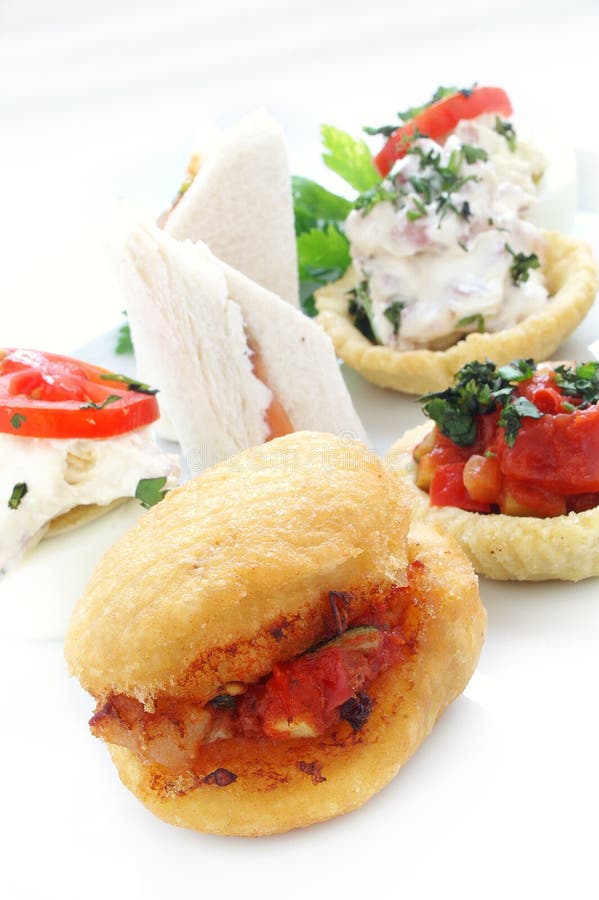 Canapes selection stock image. Image of cheese, canapes - 38437779