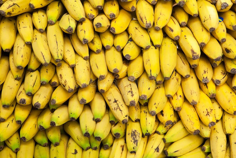 Bananas pile stock photo. Image of outside, close, food - 1271344
