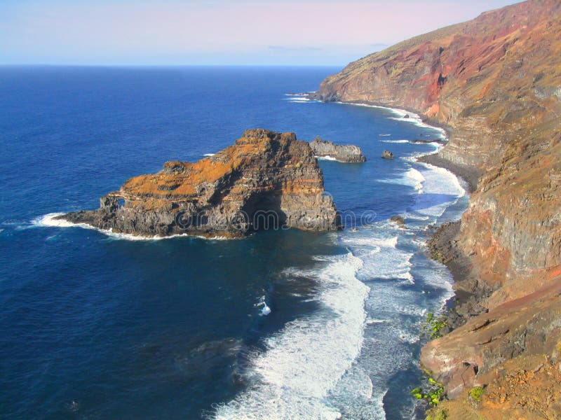 Canary Island La Palma stock photo. Image of oceans, blue - 8318606