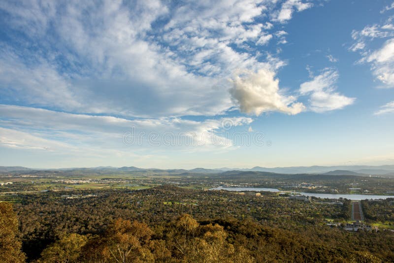 Canberra city stock image. Image of rule, australian - 80046317