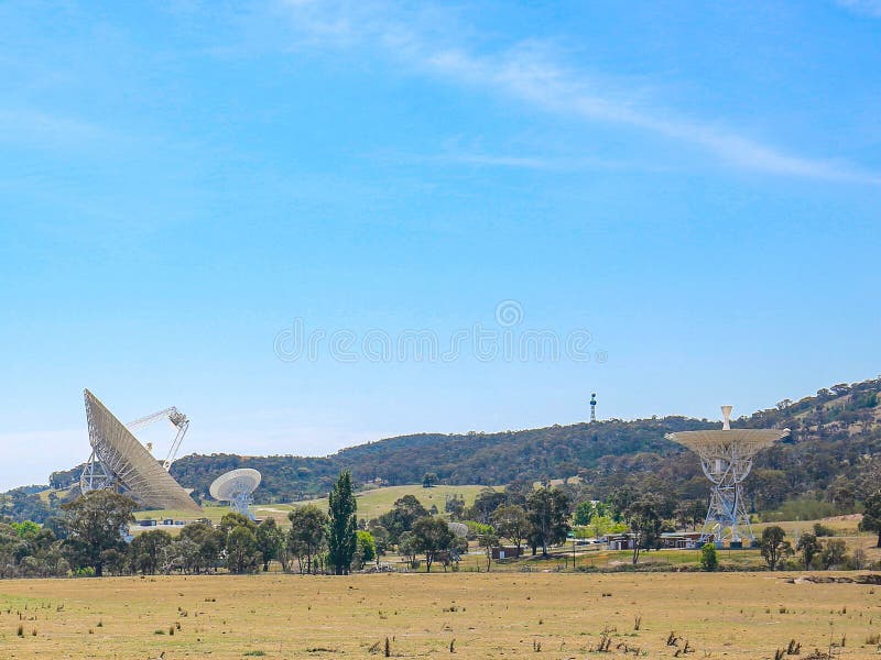 Canberra Deep Space Communication Complex in Australia Stock Image ...