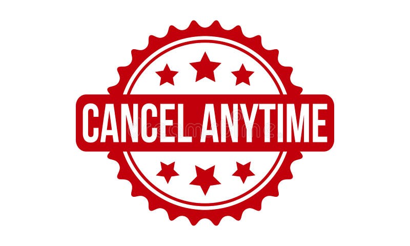 CANCEL ANYTIME Text on Orange Grungy Round Rubber Stamp Stock ... CANCEL ANYTIME Text on Orange Grungy Round Rubber Stamp Stock ...