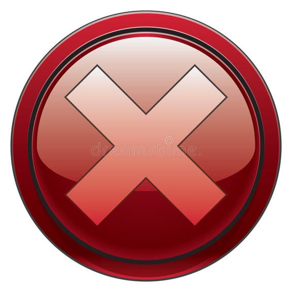 Button Cancel Red Stock Illustrations – 7,023 Button Cancel Red Stock ...