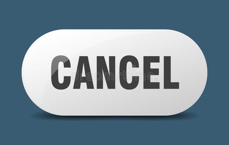 Cancel Button. Cancel Sign. Key. Push Button Stock Vector ...